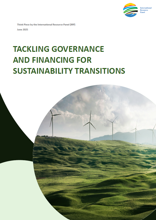 Tackling Governance and Financing for Sustainability Transitions ...