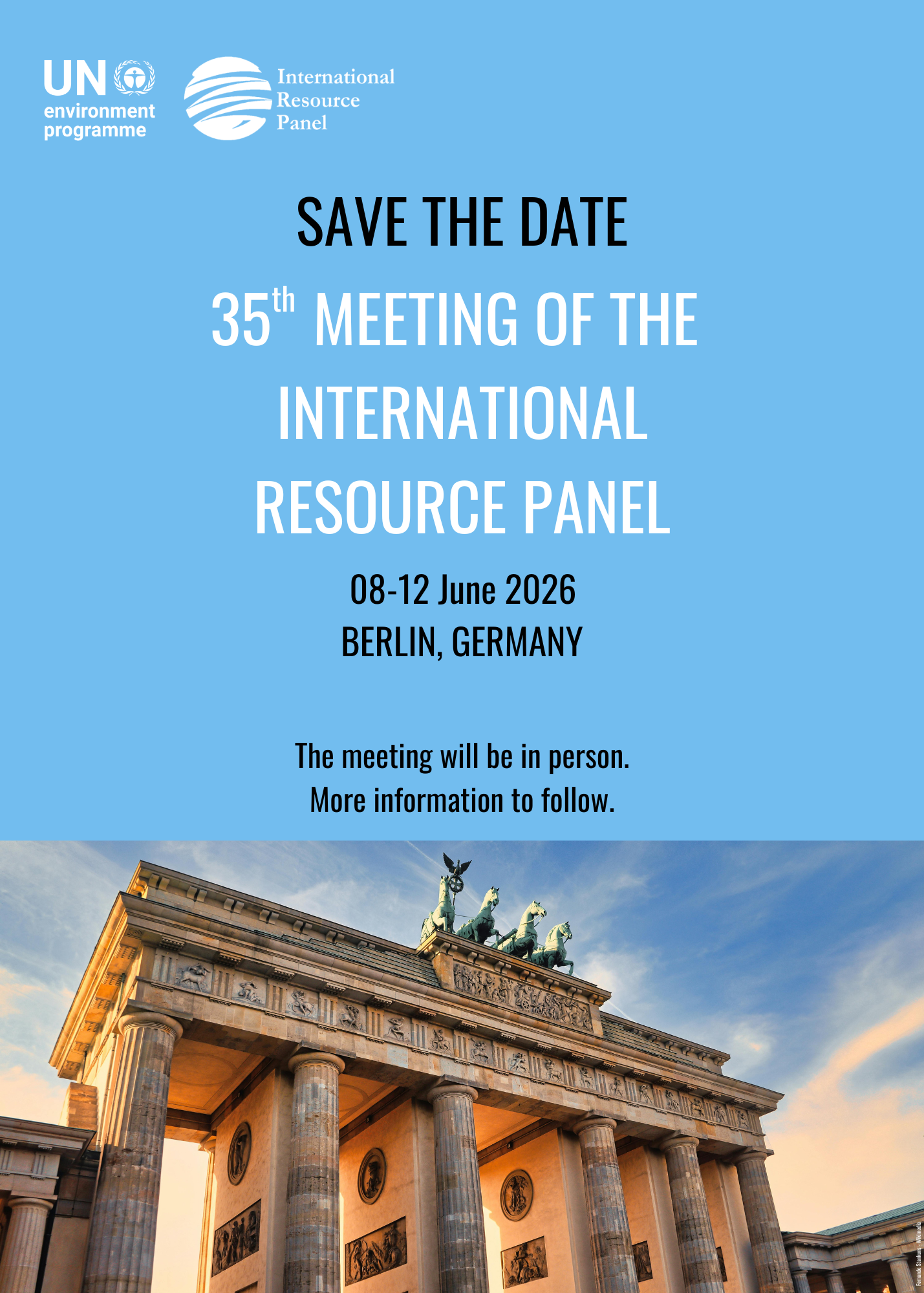35th Meeting of the International Resource Panel | Resource Panel