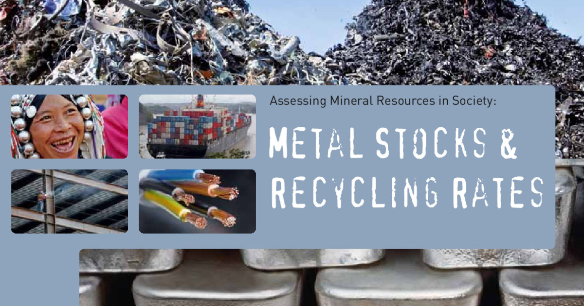 Recycling Rates of Metals (Summary English) | Resource Panel