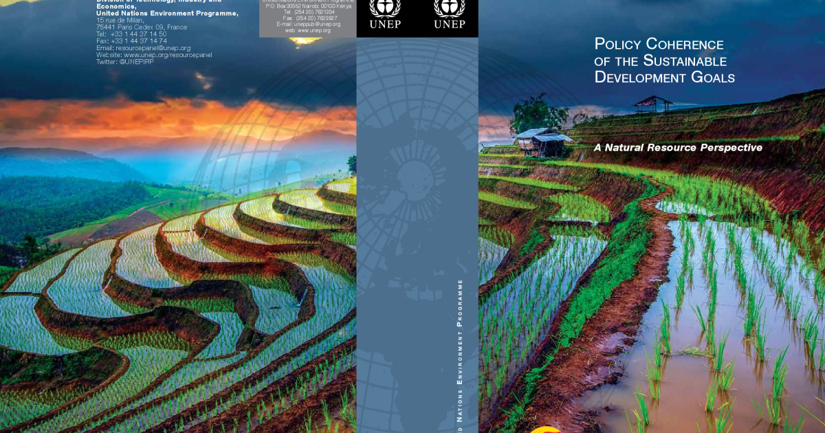 Policy Coherence of the Sustainable Development Goals (English ...